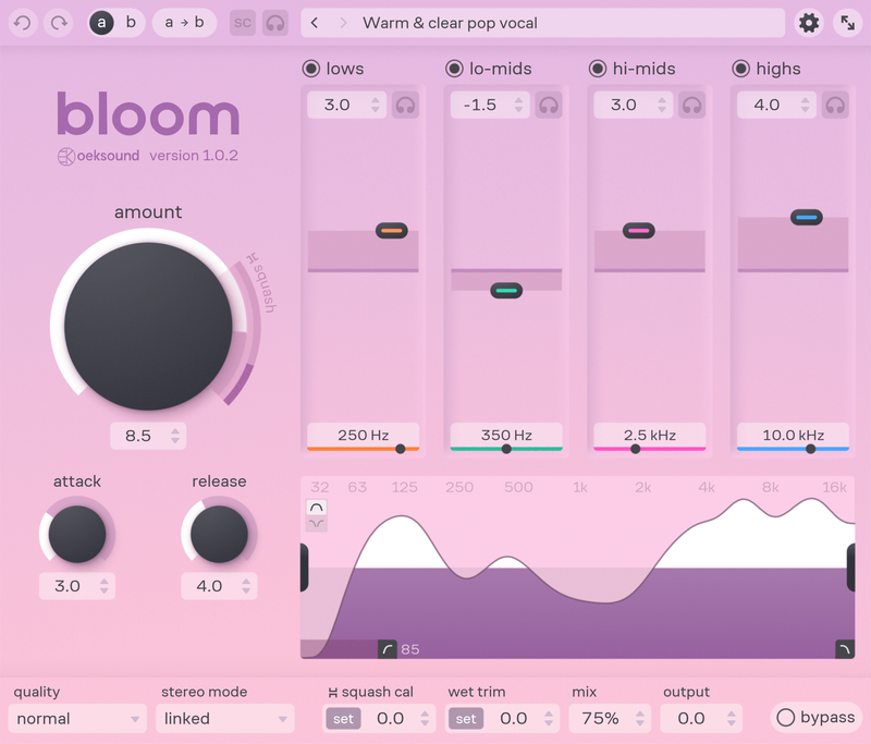 Oeksound Bloom, un plugin que promete equilibrio tonal inmediato | Hispasonic